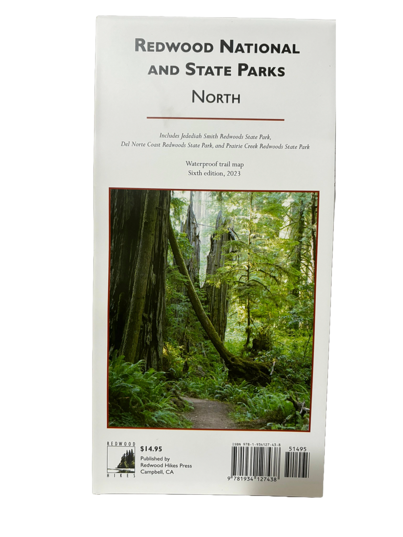 Redwood National & State Parks Trail Map-NORTH – Redwood Parks Conservancy